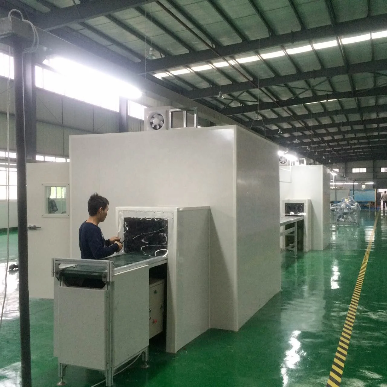 Jinghuan Professional Acoustic Sound Isolation Room Production Line