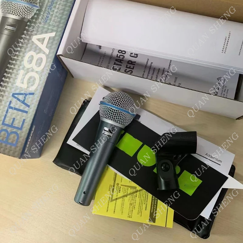 Beta58 Professional Vocal Mic Handheld Wired Beta 58a Supercardioid ...