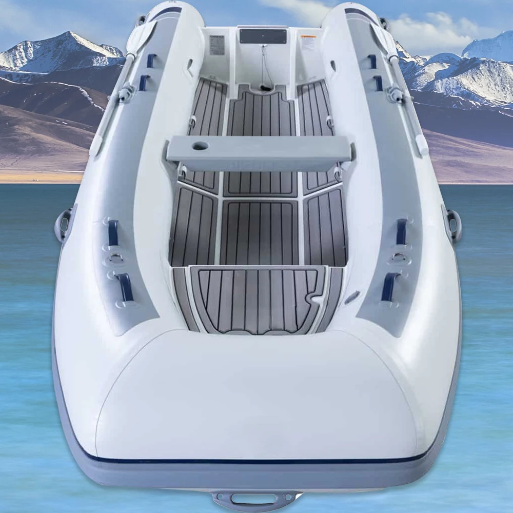 Aluminum Inflatable PVC TUB Fishing Rowing RIB Boat 2.6m 2.9m 4.6m ...