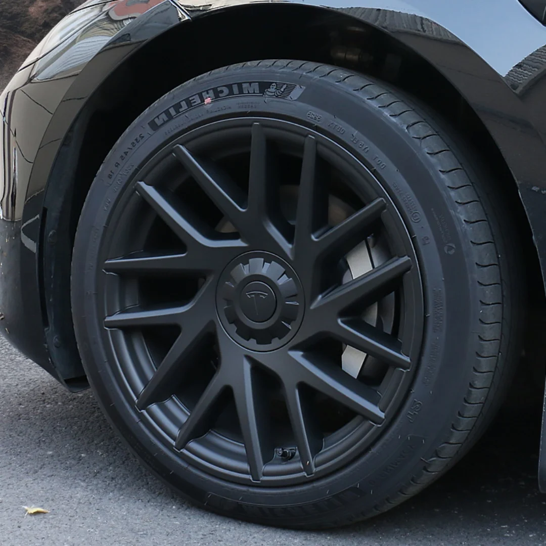 18 Inch Photon Wheel Hub Center Cap for Tesla Model 3