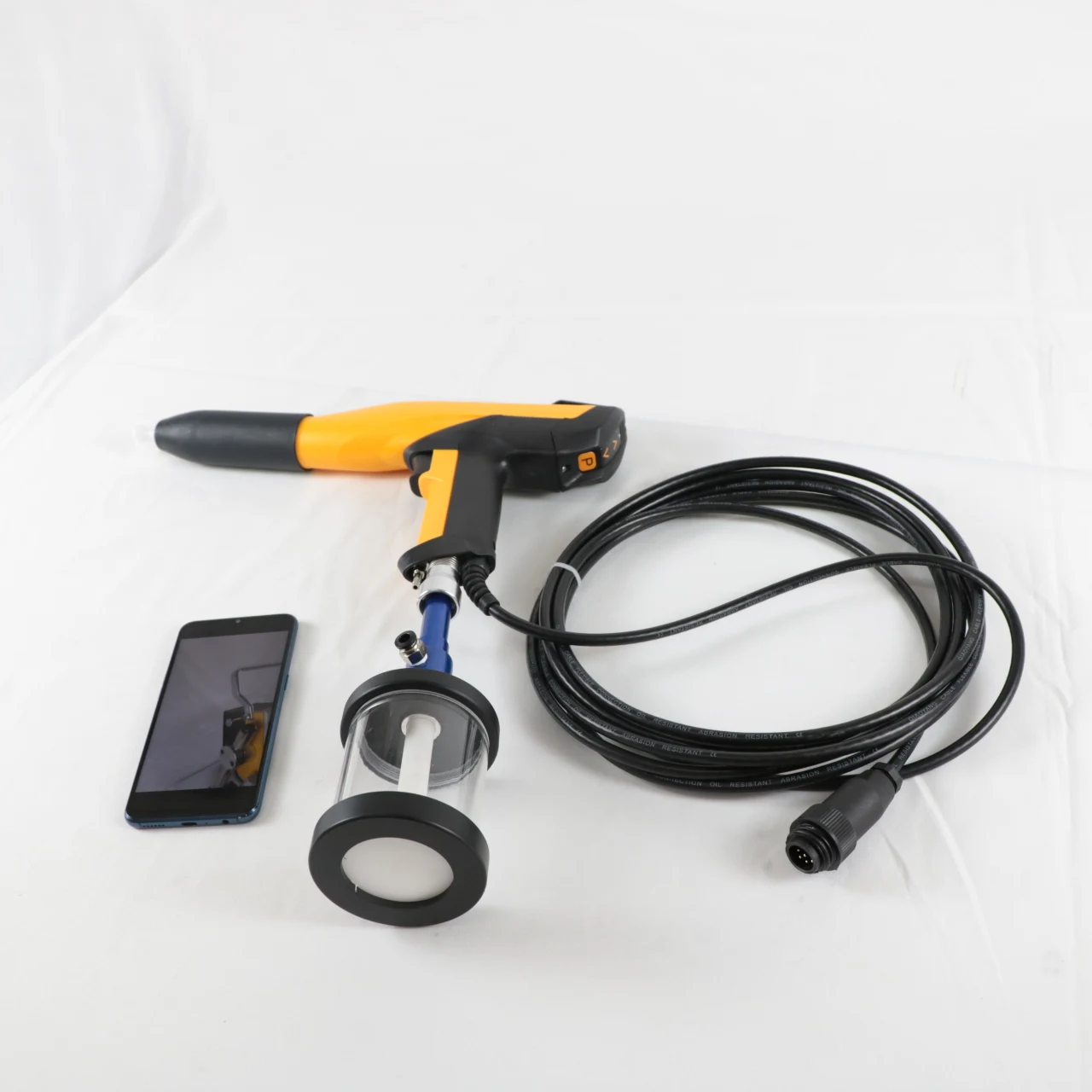 Small Lab / Test Electrostatic Powder Coating Machine Pk-02 With 2l ...