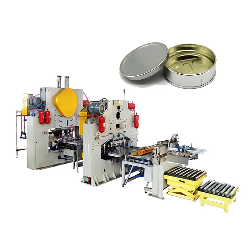 Automatic Two piece Tuna Tin machine for making metal cans Production ...