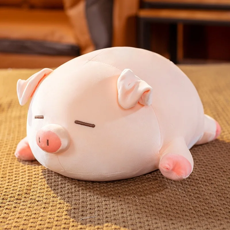 Stuffed Plush Animal Cartoon Plush Toy Cute Cartoon Pig Pillow Doll ...