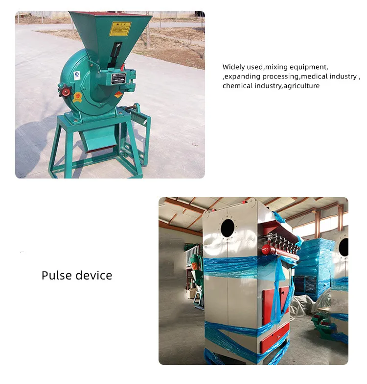 Small Capacity Diesel Engine Corn Maize Grain Milling Disk Mill ...