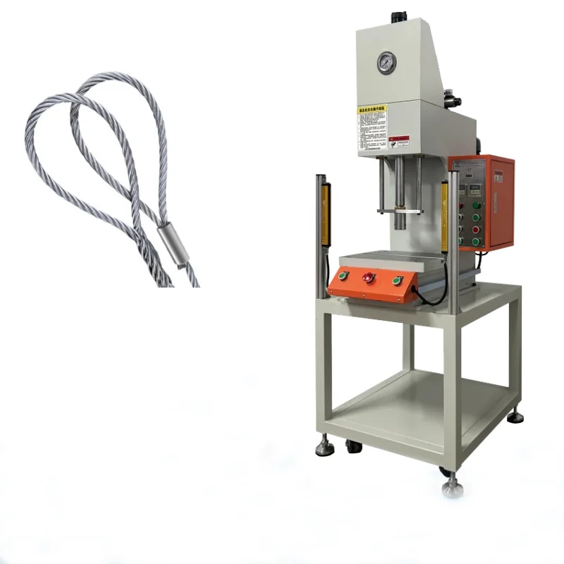C-type Single Column Hydraulic Press Wire Harness Terminal Precision ...