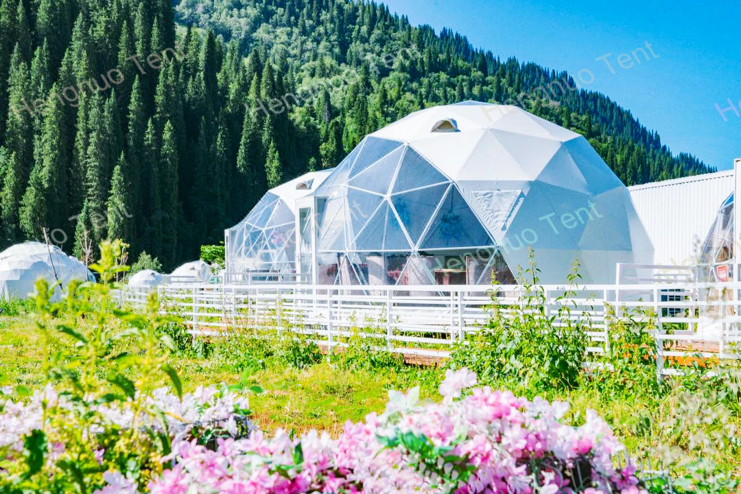 Easy Pop Up Geodesic Dome Tents Outdoor Party Event Tent For Catering ...