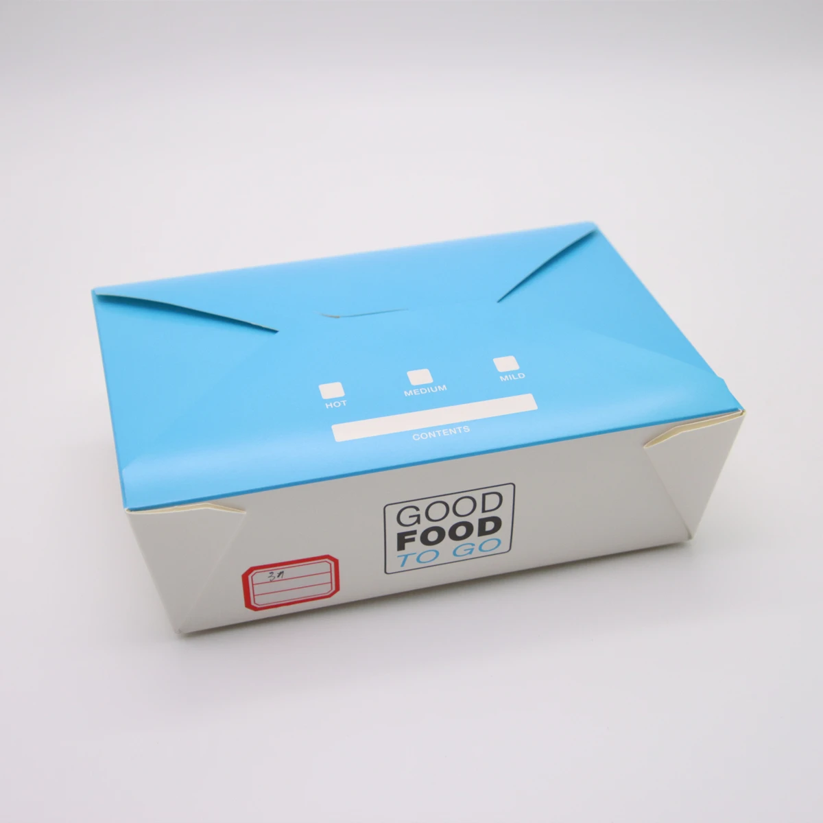 Custom Printed Fast Food Packaging Set Rigid Disposable Boxes For ...