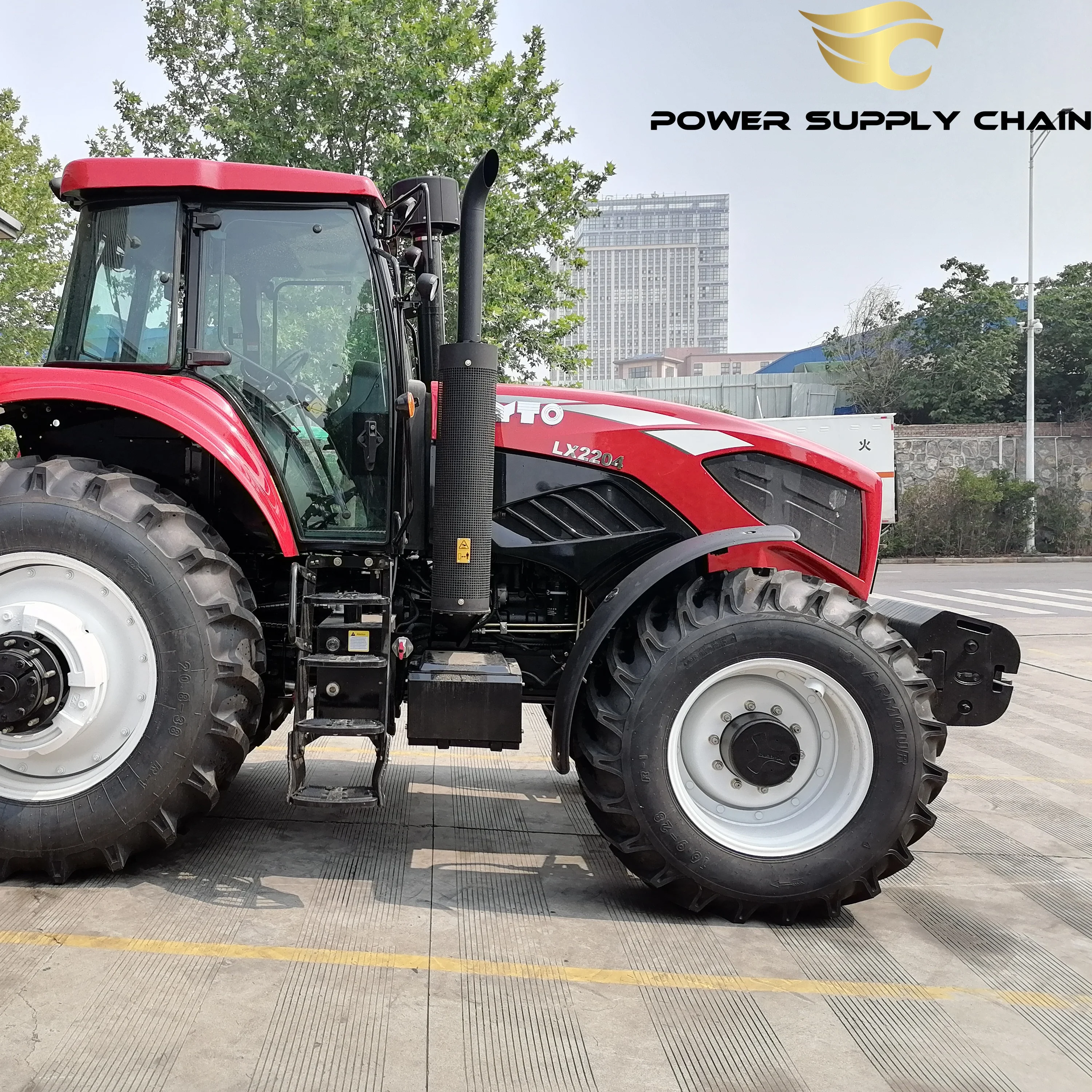 YTO-LX2204 Wheeld Tractor in 2024 YTO wheel tractor 220hp| Alibaba.com