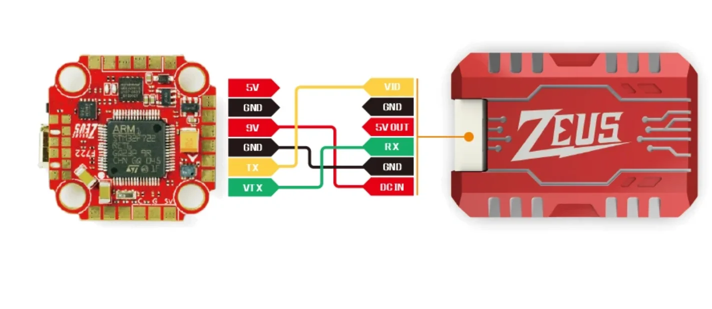 Hglrc Zeus Vtx Pro 1.6w For Fpv Racing Drone For Rc Fpv Quadcopter ...