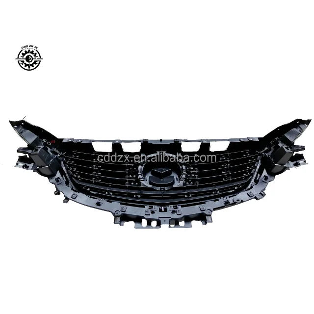 Abs Front Bumper Grille Assembly With Strip Chrome For Mazda 6 Atenza ...