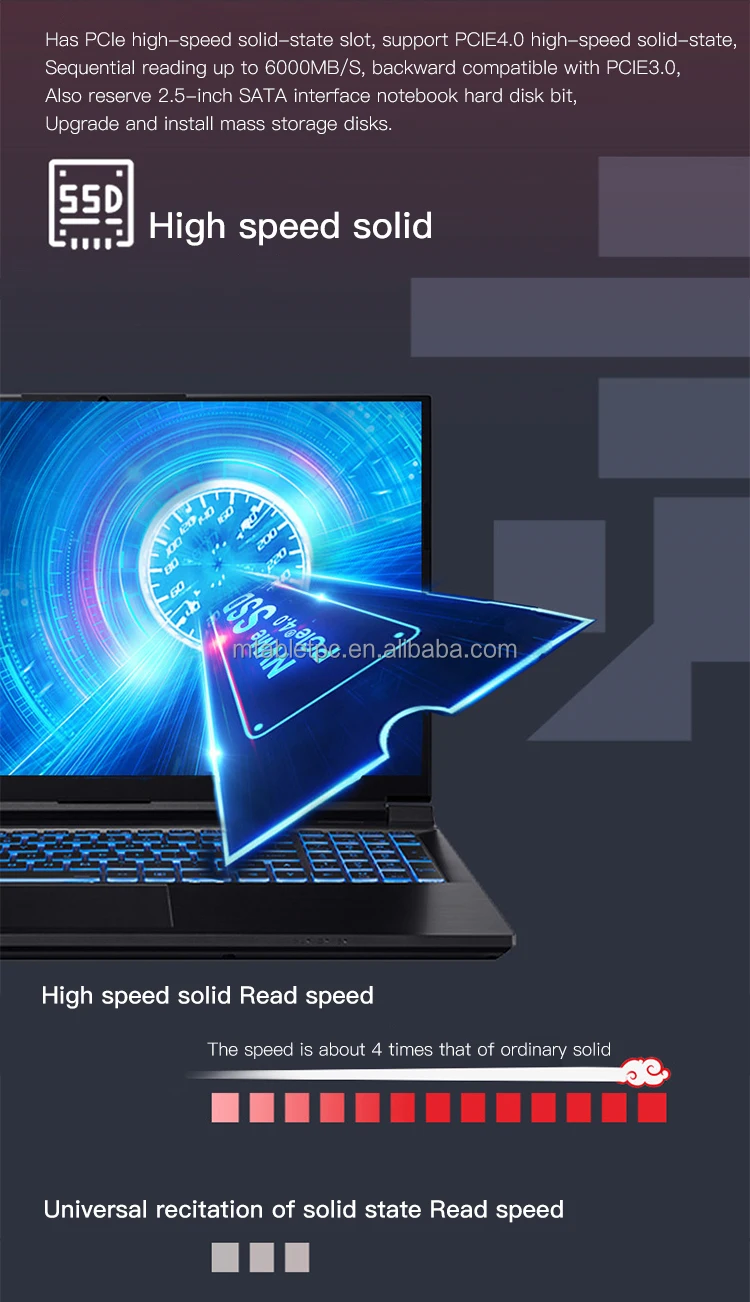 16.1 Inch Core I7-12650h Gaming Laptop Fhd Display Geforce Rtx 3060 ...