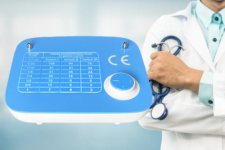 Double Walls Quartz Electrode Medical Grade Ozone Machine With Digital Power Screen - Buy ...