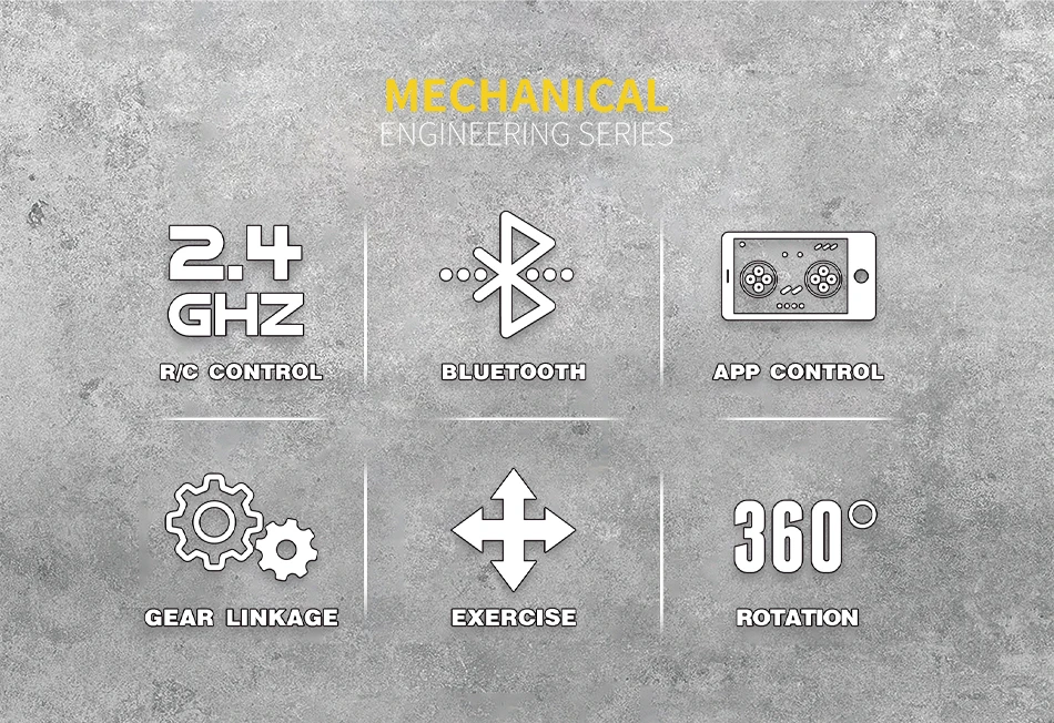 Reobrix 22003 Technic Motorized Mechanical Excavator App Remote Control ...