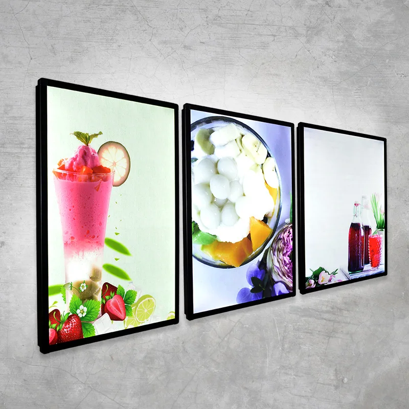Indoor Shopping Mall Store Display Light Box Luminous Rectangular Light ...