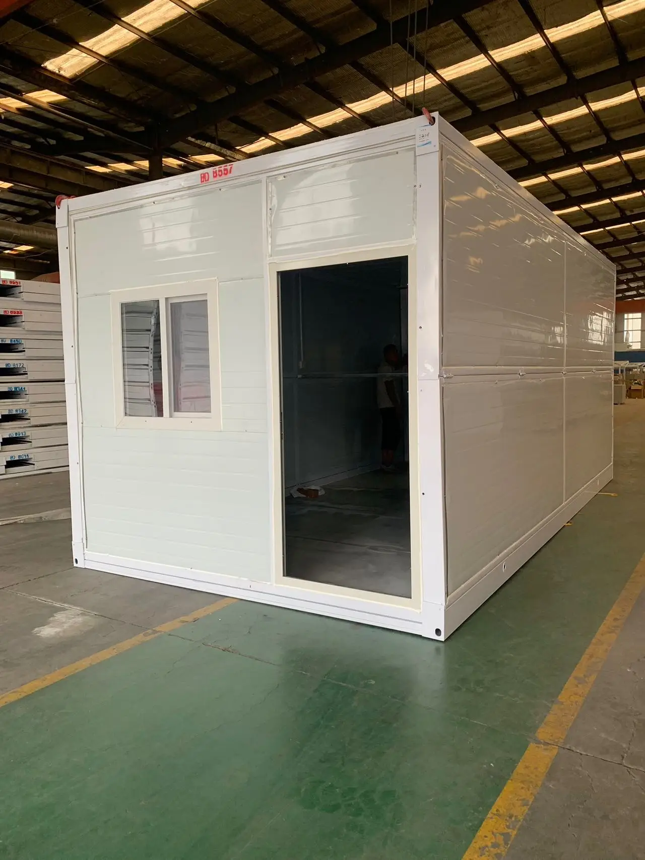 Fast Build Prefab House 20ft 40ft Modular Folding Container House ...