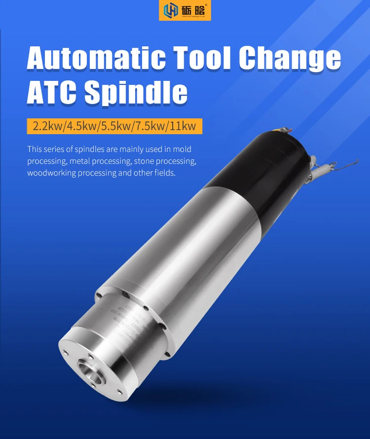 Cheap Price 2.2kw Iso20 100mm Spindle Motor for CNC Router