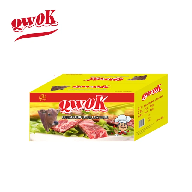 Halal Natural 5g Beef Bouillon Cube Seasoning Cube Soup Stock Cube For ...