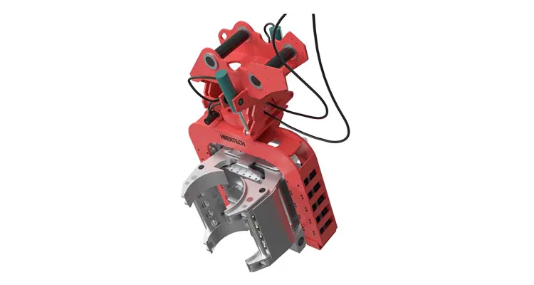 Ksp70sg Side Grip Pile Driver,Side Clamp Excavator Mounted Vibratory ...
