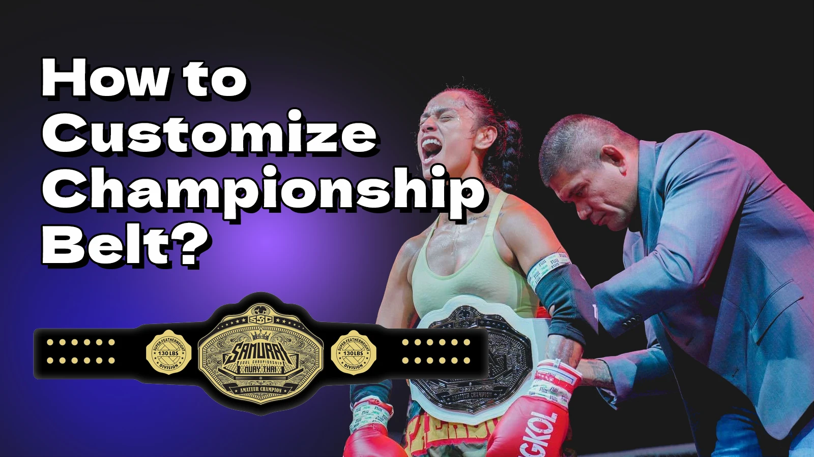 Onemax Boxing Championship Belt High Quality Customized Wbc Muay Thai ...