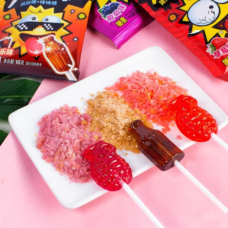 High Quality Popping Mixed Fruit Flavor Poping Candy And Mixed Hard ...