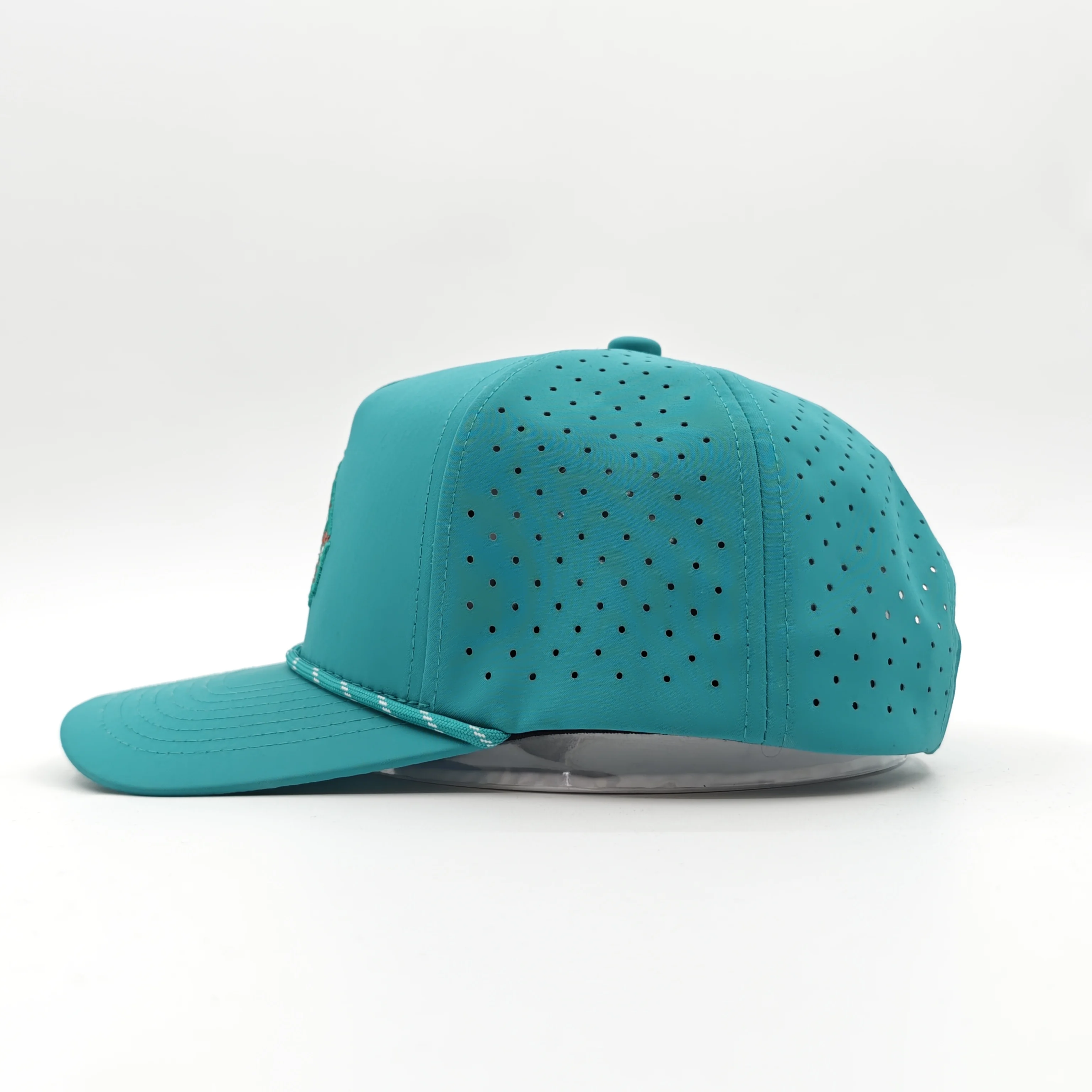 Custom 5 Panel Rubber PVC Patch Logo Baseball Cap