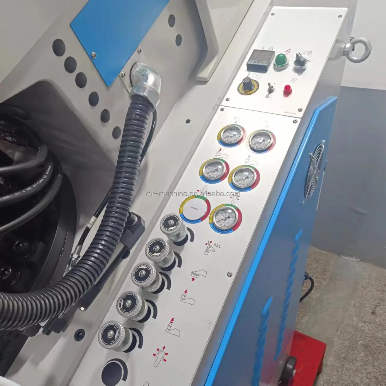 9 Pincer Hydraulic Fully Automatic Computerized Shoemaking Cementing ...