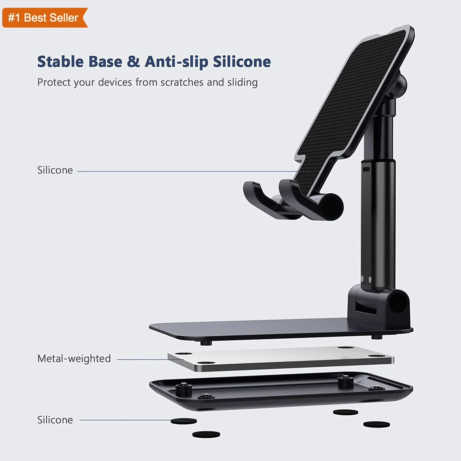 Jumon 2022 Newest Universal Angle Adjustable Foldable Phone Stand ...