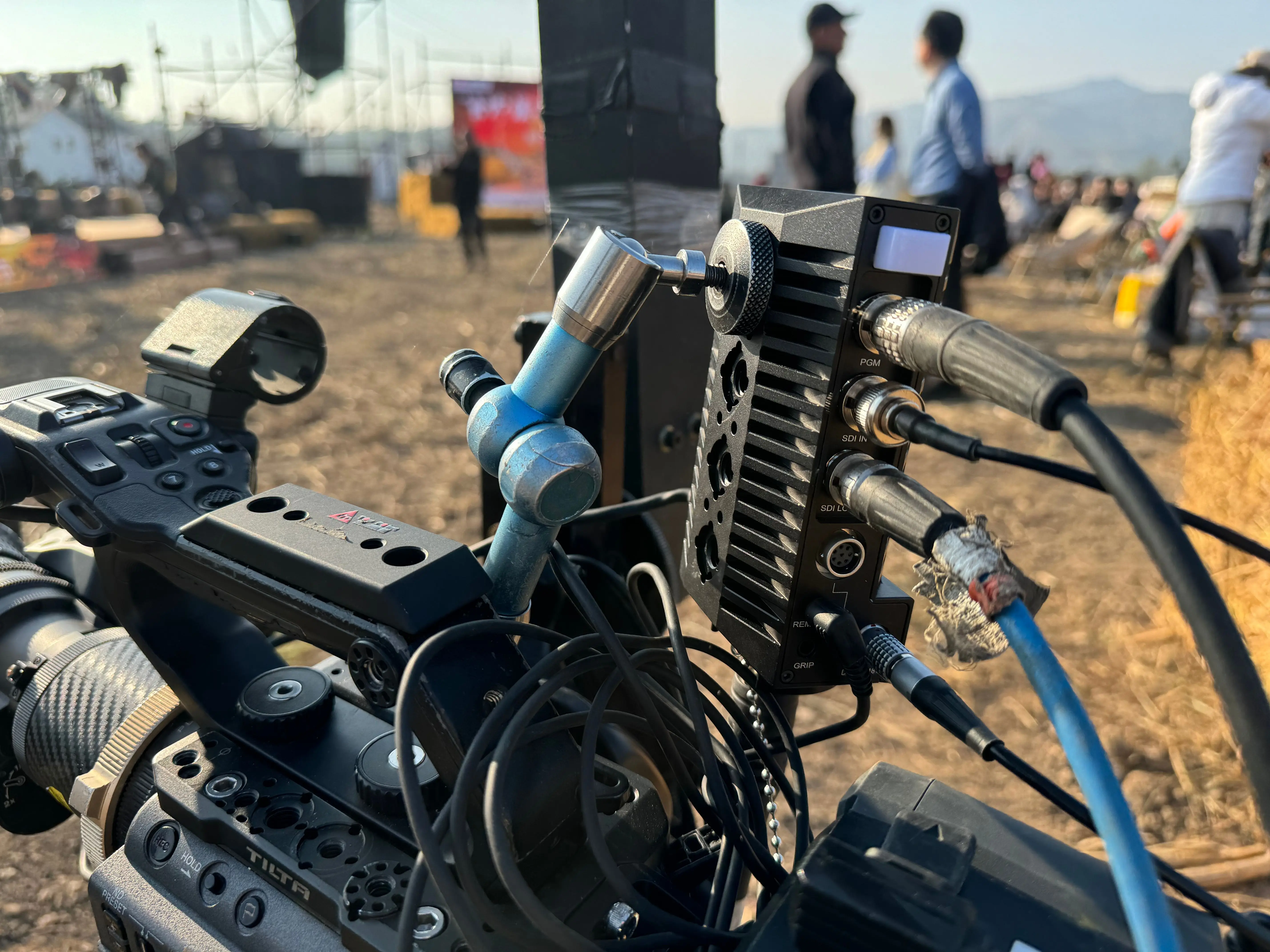 12G-SDI Camera Fiber Optic System for EFP/ENG/ESP cameras with Tally ...