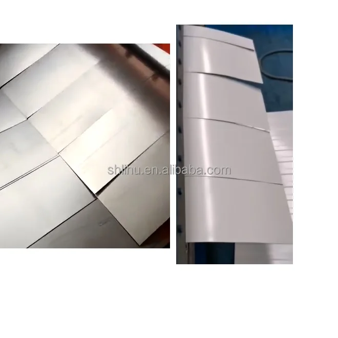 Galvanized Steel Sheet Metal Coil Cutting Cutter Flattening Machine ...