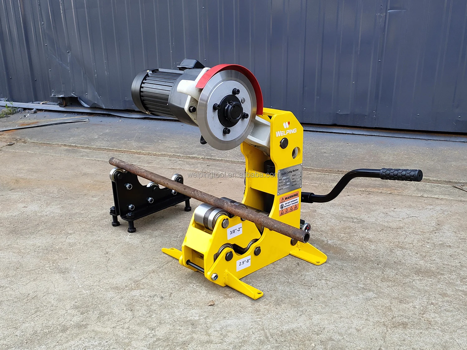 1/2"-8" Electric Hydraulic Pipe Cutter - Safe & Efficient