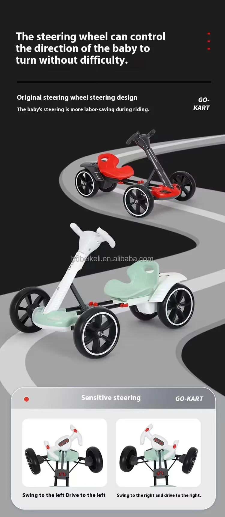 Electric Fold-Able Go Kart for Children - Remote Control