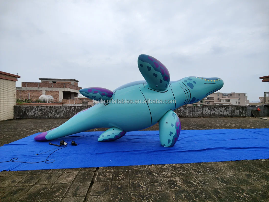 Beile Custom New Soft PVC Inflatable Mosasaur Model