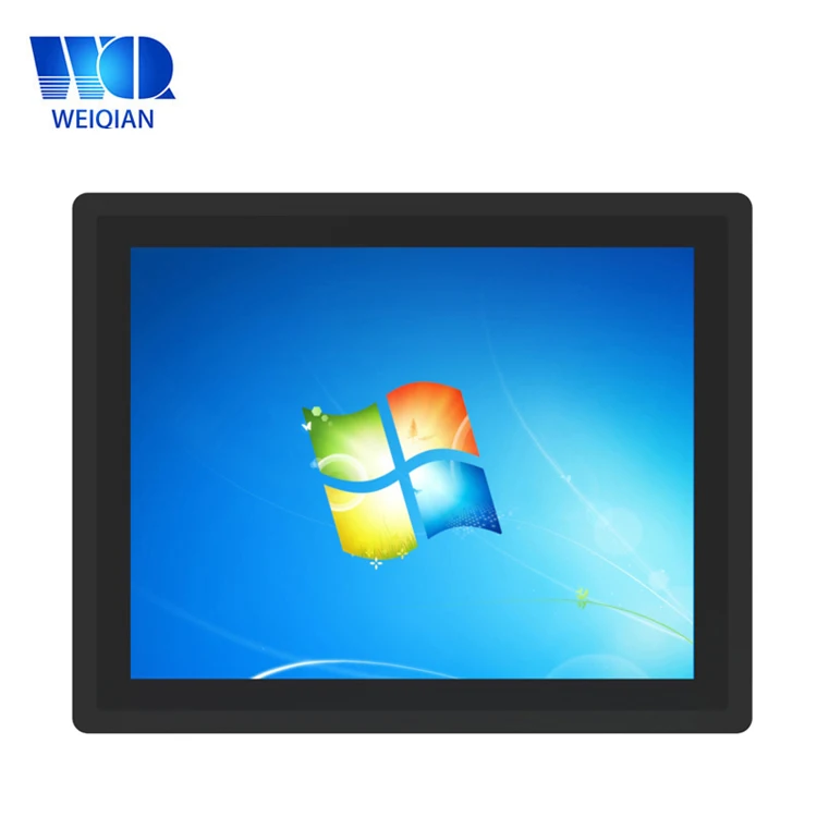 19 Inch Win10 Linux Os Fanless Integrated Touch Screen Embedded Fanless ...