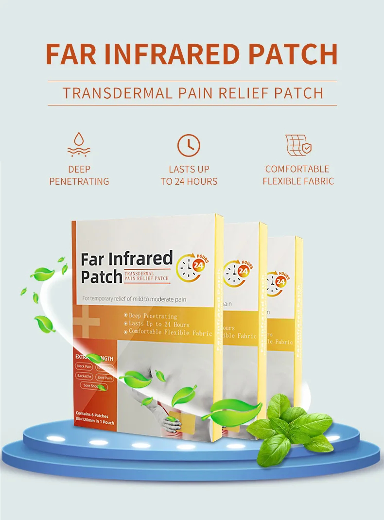 Wholesale Price 24 Hour Far Infrared Medicated Pain Relief Patches ...