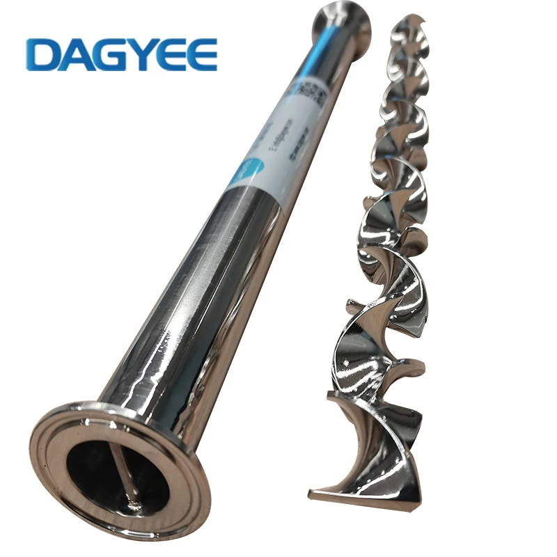 Stainless Steel Static Mixer Helical Mixing Static Mixer For Sewage ...