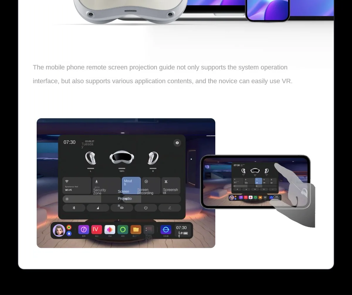 Pico 4 Pro 8g 512g Vr Headset Virtual Reality Vr Game Glasses 4k ...