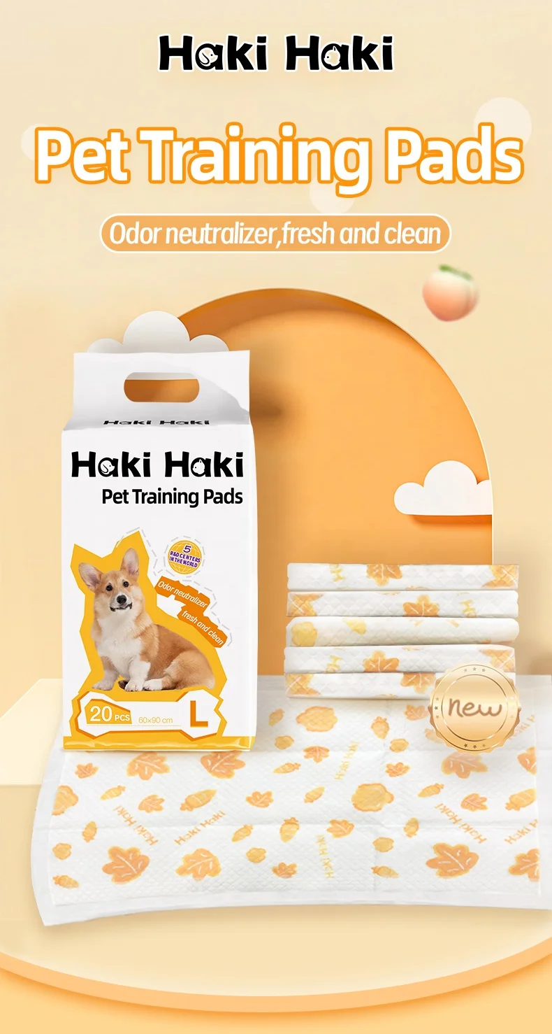 HAKI HAKI Pet Diaper Training Pad - Disposable & Breathable