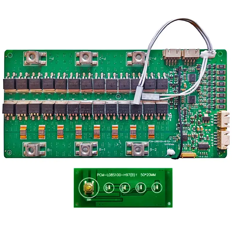 8s 100a High Current Bms For 28.8v 29.6v Li-ion/lithium 24v 25.6v ...