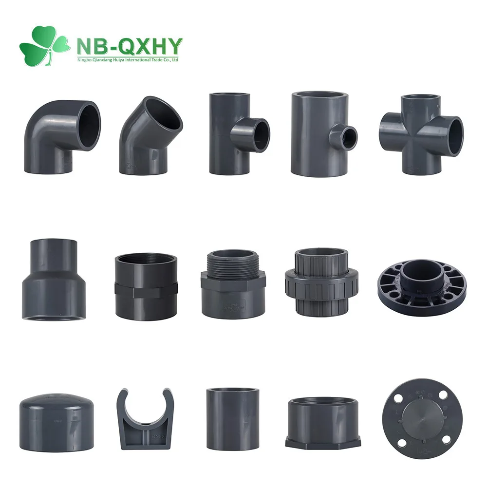 Tube De Pvc Pipe Fitting Upvc Cpvc Din Iso9001 Pvc Pipe Pn16 Pn10 Union ...