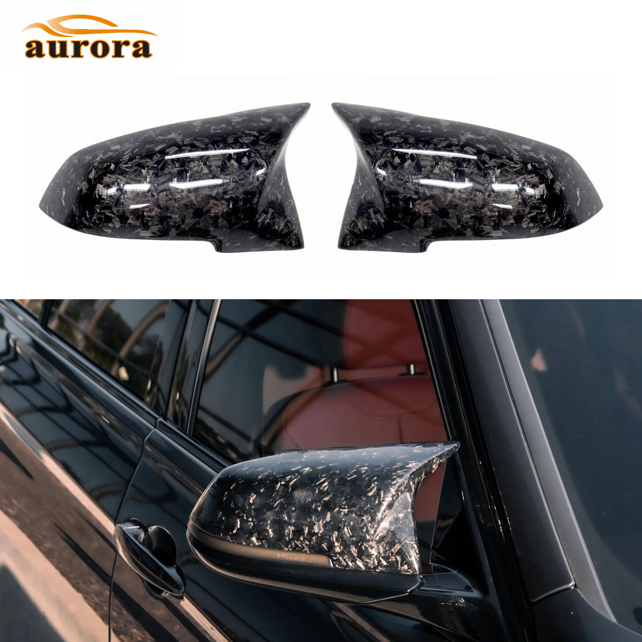 Used To Replace The Forged Carbon Fiber Side View Mirror Cover Of The M ...