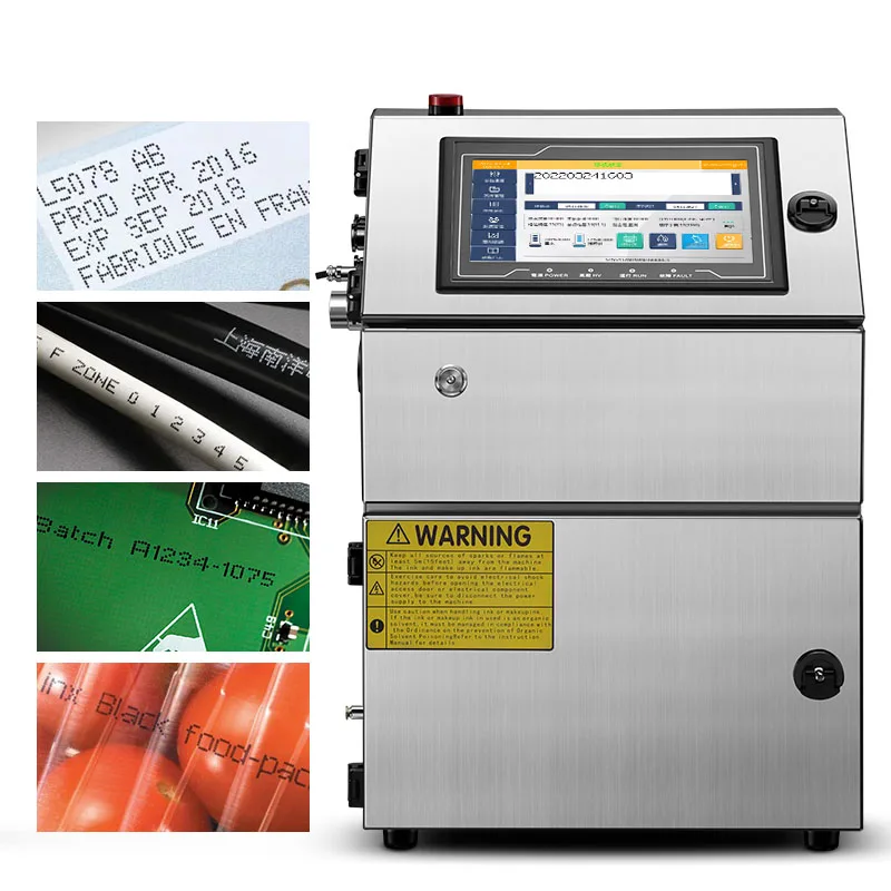 Multi Language Cij Inkjet Printer Automatic Batch Code Printing Machine - Buy Cij Printers ...