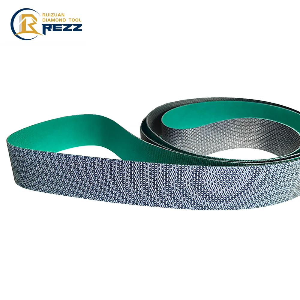 RUIZUAN Serrated Rubber Contact Belt Wheel for Grinding