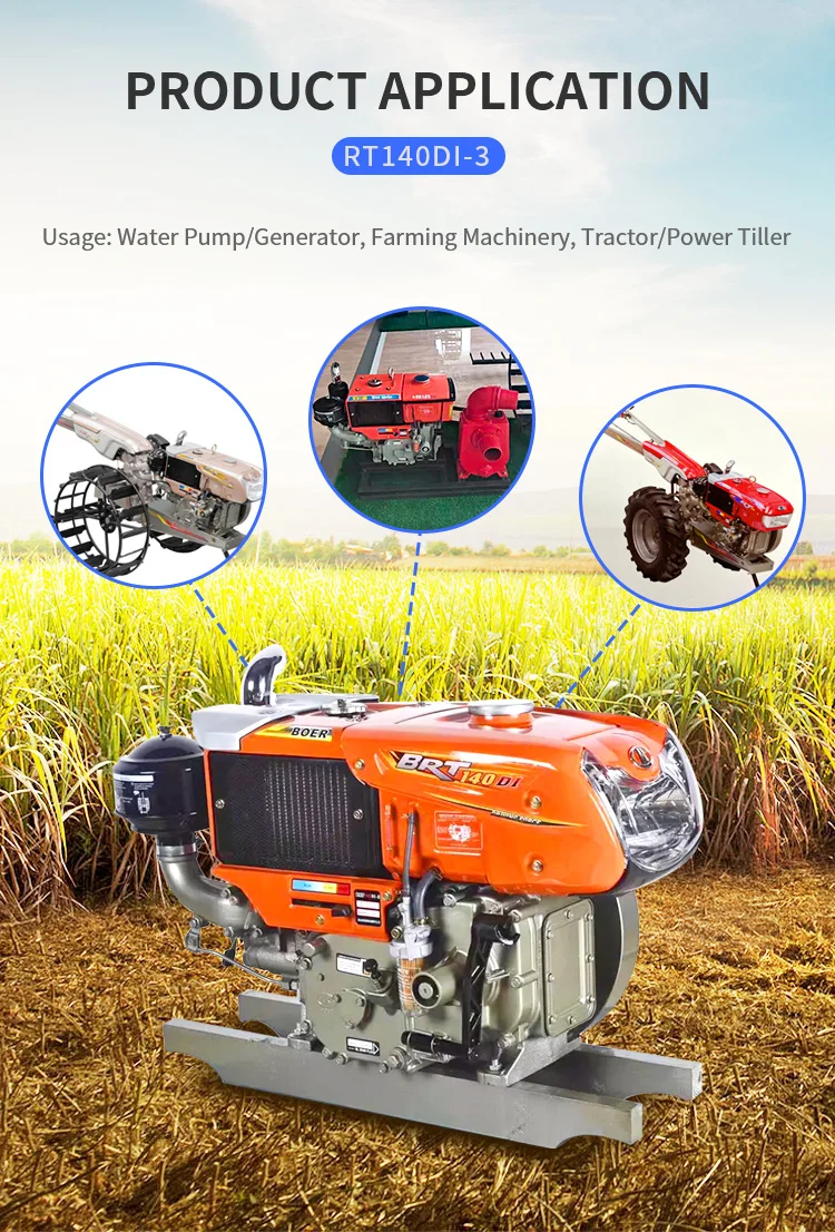 2 Wheel Walking Tractor 14hp Diesel Engine Walking Tractor - Buy ...