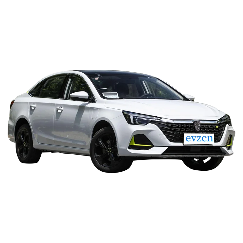Roewe I6 White 502km Ternary Lithium Battery New Energy Car With Luxury ...
