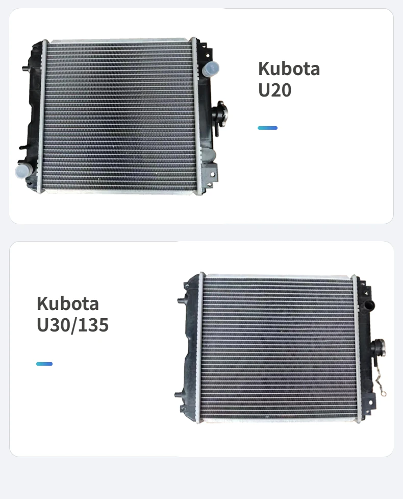 Mini Excavator Kubota U15 Radiator - Reliable Performance