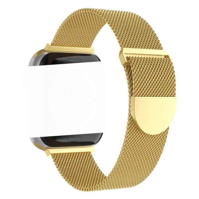 Milanese Loop Stainless Steel Metal Watch Band Gold 38 40 42 44 45mm ...