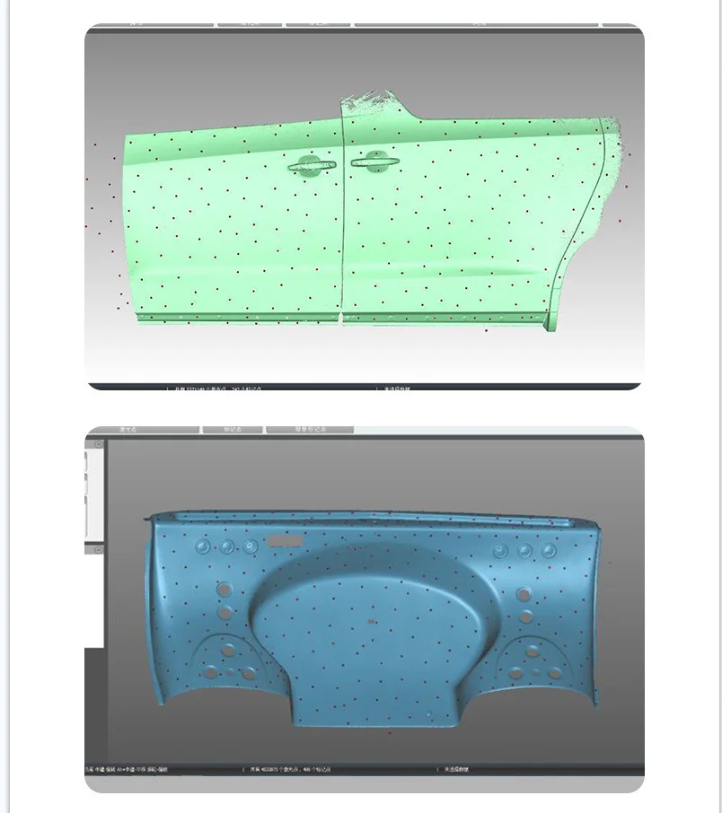 High Reflective Marker Targets for Handheld Laser 3D Scanners