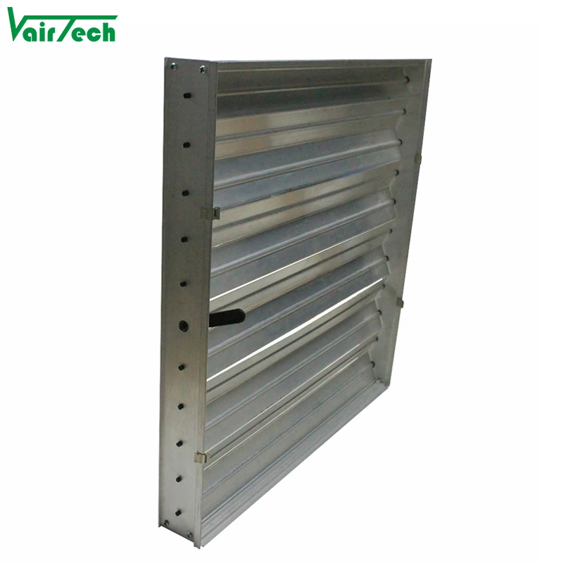Opposed Blade Dampers Hvac Aluminum Grille Ventilation Handle Control ...