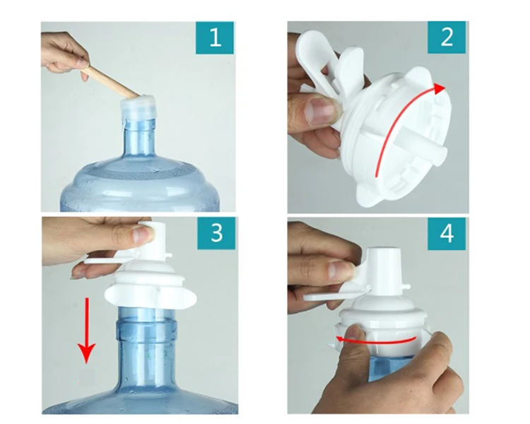 Bucket Tap Polyethylene Plastic Dispensing Faucet Din 61mm Self Venting ...