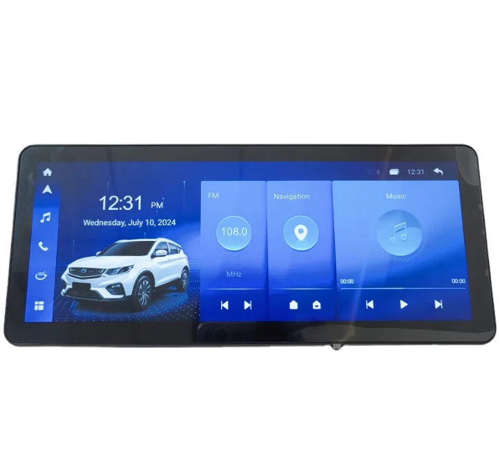 12.3inch IPS Screen Android Car Radio With Carplay DSP WiFi for Geely ...